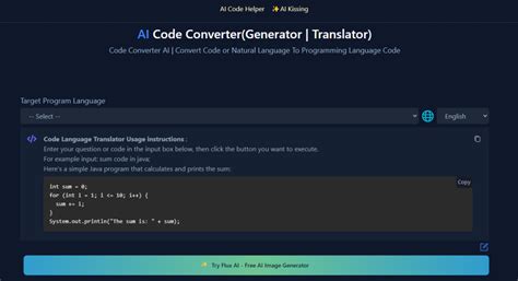 Ai Code Converter Ai Powered Multi Language Code Translation Natural 20