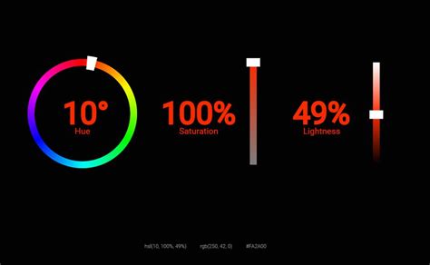 Hsl在线颜色识别查询对照器 其他特效 站长图库