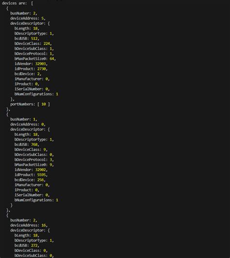 Nodejs How To Specify Usb Mass Storage Among Usb Devices Stack Overflow