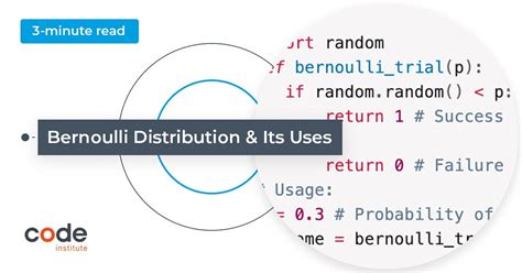 Bernoulli Distribution And Its Uses Code Institute Global