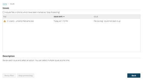 Resolve File Issues