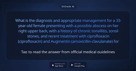 What Is The Diagnosis And Appropriate Management For A 33 Year Old Female Presenting With A