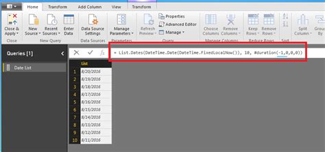 Building Date Table From Scratch Powerbitips