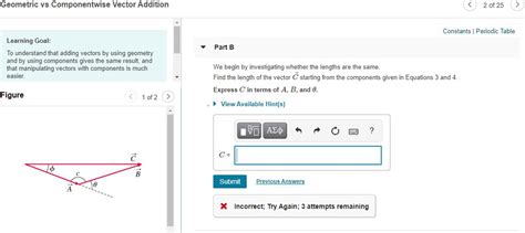 Geometric Vs Componentwise Vector Addition Of Chegg