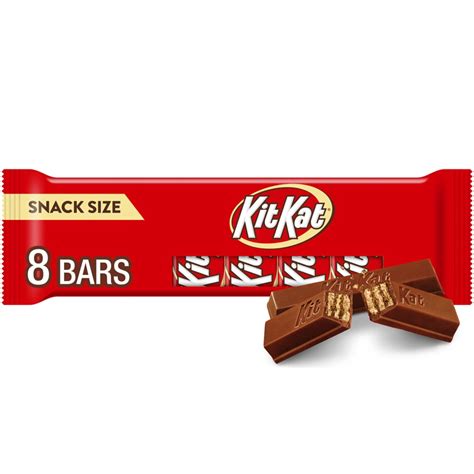 Kit Kat® Milk Chocolate Wafer Snack Size Candy Bars 0 49 Oz King Soopers