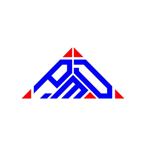 Pmd Letter Logo Creative Design With Vector Graphic Pmd Simple And