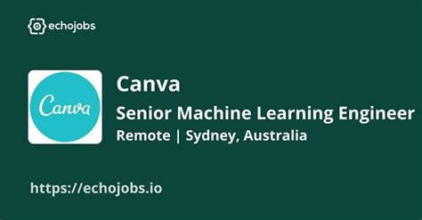 Canva Is Hiring Senior Machine Learning Engineer Search Quality Open