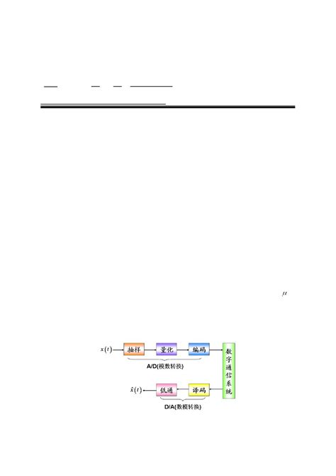 实验三 pcm编码译码 doc资源 csdn下载