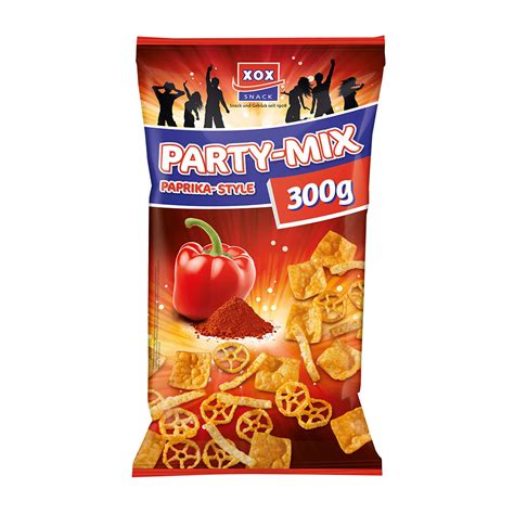 Xox Party Mix 300g Tüte 40300tuete Xox Group Snack Und Gebäck