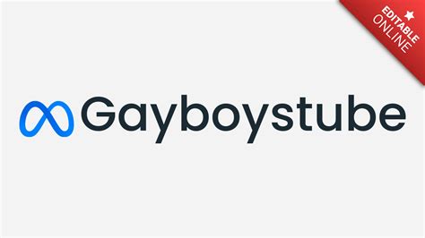 Gayboystube Meta Logo Text Effect Generator
