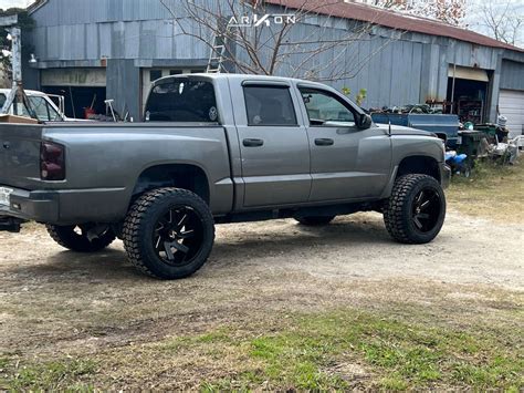 2011 Ram Dakota Wheel Offset Super Aggressive 3 5 Suspension Lift 3