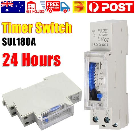 Electric Programmable Light Timer Switches Replace An Old Light Timer