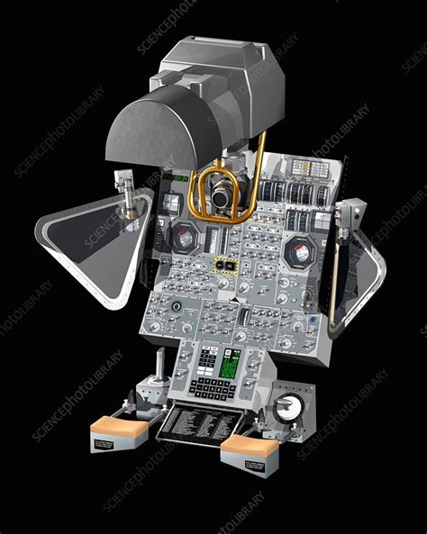 Apollo Lunar Module Navigation Controls Stock Image C029 9101 Science Photo Library