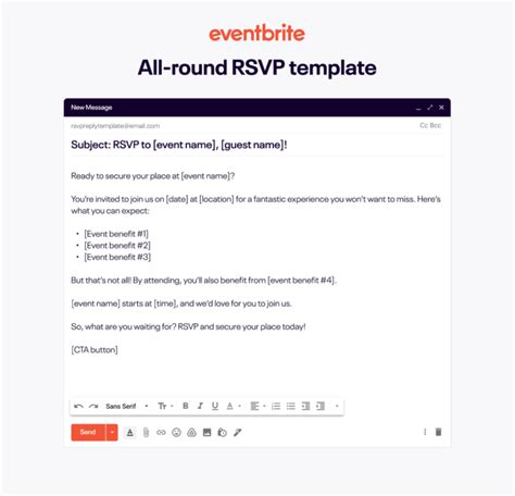 Master RSVP Emails Tips And Free Templates To Pack Events