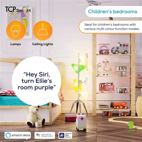 TCP Smart Wi Fi LED Lightbulb Classic E27 Colour Tuneable White Colour Changing Dimmable