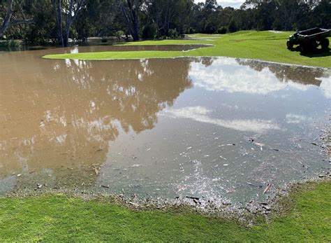 My Course In Melbourne Completely Underwater R Golf