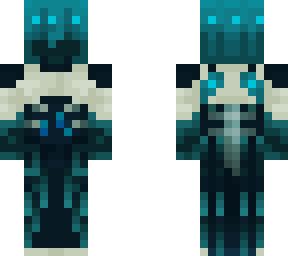 Warden Girl Minecraft Skins