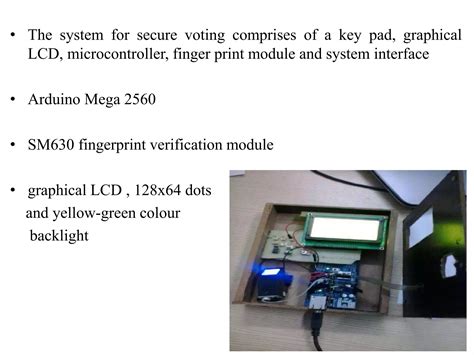 Secure Electronic Voting System Using Fingerprint Technique Ppt