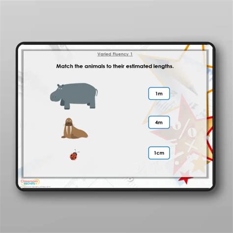 Year 2 Compare Lengths And Heights Modelling Ppt Resource Classroom Secrets
