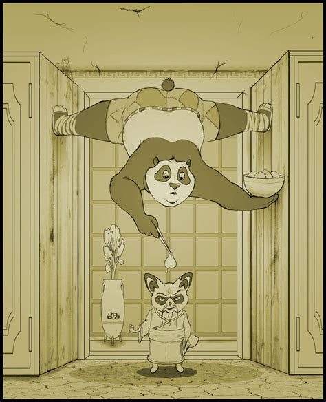 Po S Snack By Kittomer Kung Fu Panda Dragon Warrior Master Shifu