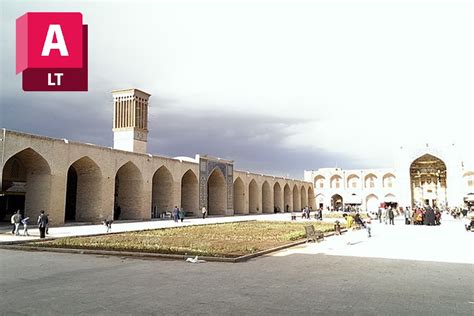 آلبوم نقشه اتوکد مجموعه گنجعلی خان کرمان پلان ها، نما، برش دانلود