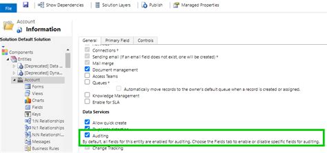 Dynamics 365 Audit Explanation Deep Dive Dynamics Chronicles