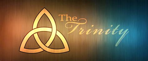 Download Trinity Symbolwith Title Wallpaper