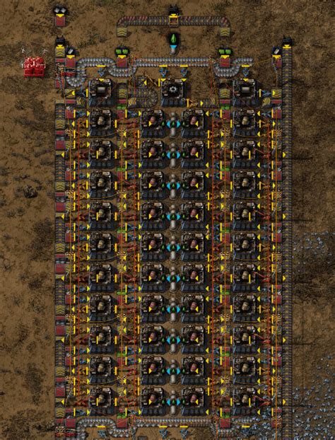 Compact Tileable Engine Unit Electric Engine Unit Layout R Factorio