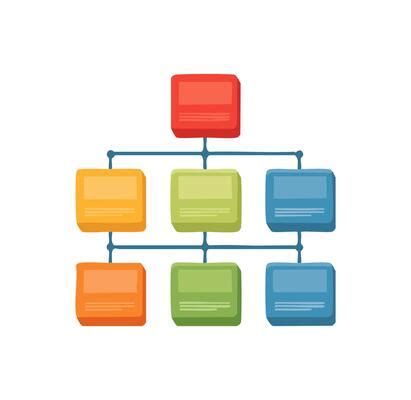 Sitemap Hierarchy Vector Art Icons And Graphics For Free Download