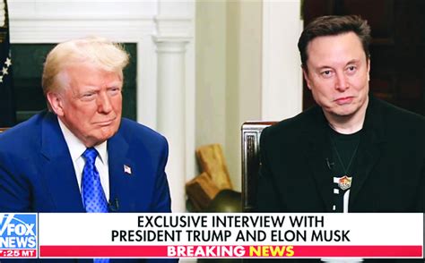 동반 인터뷰로 찰떡궁합 과시한 트럼프와 머스크