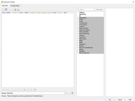 Link Using In Html Map Tip Qgis Expression Geographic Information