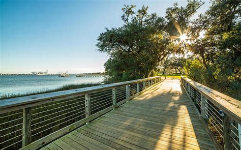 Daniel Island Waterfront Trail Hiking Trail North Charleston South