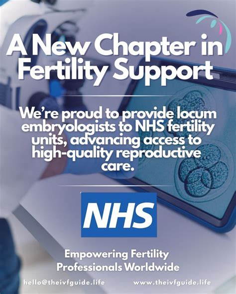 Nhs Fertilitycare Ivf Embryology Proudtosupportthenhs Julia Paget
