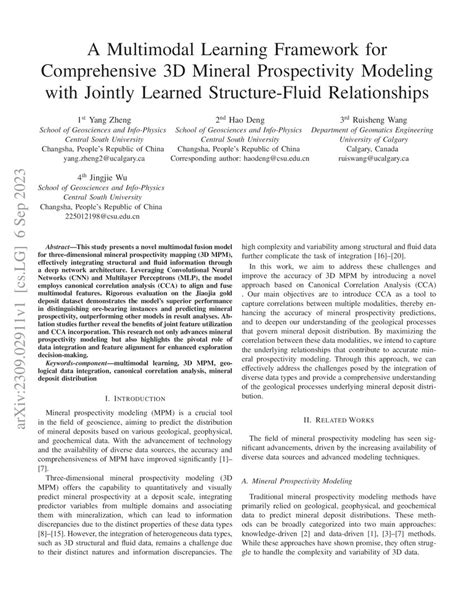 A Multimodal Learning Framework For Comprehensive 3d Mineral