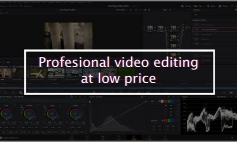 do video editing in davinci resolve by genesis1942 fiverr