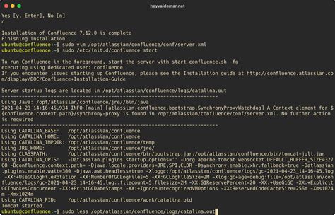 Install Confluence On Ubuntu Server Devops Compass Guided It Solutions By Docker Captain
