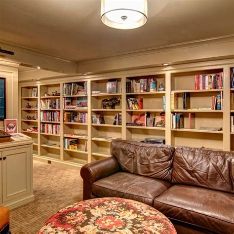 Basement Home Library Ideas Openbasement