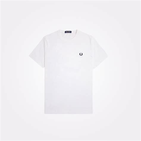 Fred Perry Laurel Wreath Graphic T Shirt M7784 100 MuŠka Majica Bpolar
