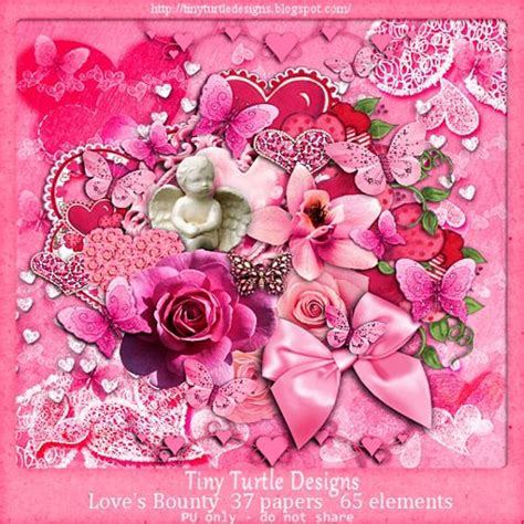 Free Scrap Kit Loves Bounty From Romantic And Wedding Scrap Kits Free
