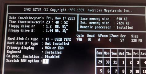 Retro Pc Intel 386 Dx 33mhz 386dx 33 S Koprocesorom I387dx