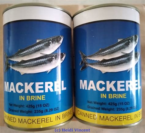 Tasty Canned Mackerel In Brine Recipe