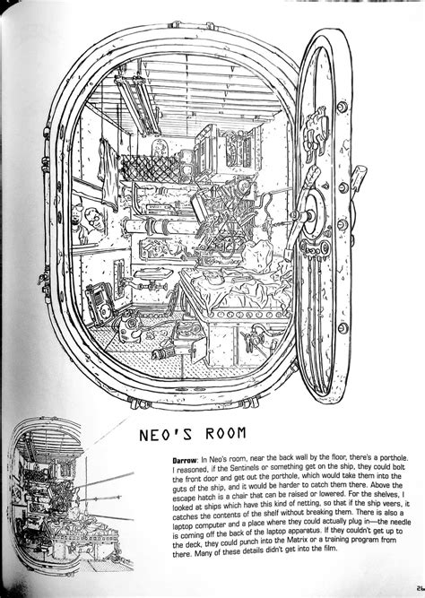 Geoff Darrows Insanely Detailed Matrix Production Art Rmatrix