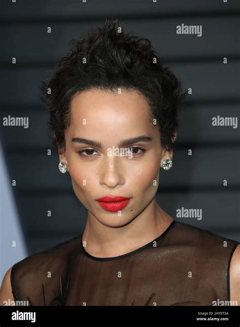 Zoe Kravitz Attending The Vanity Fair Oscar Party Held In Beverly Hills