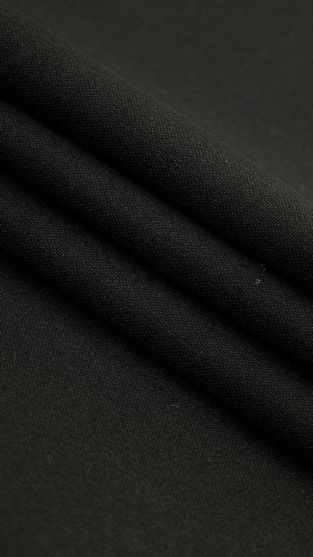شانتون ساده جت بلک 021202 مشکی رنگ پارچه ربانی