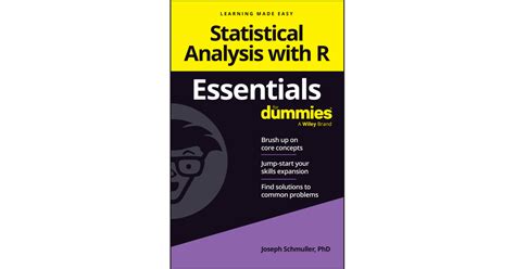 Statistical Analysis With R Essentials For Dummies Book