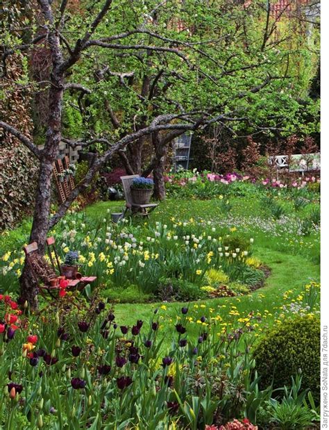 Весенняя пастораль или Сад в естественном стиле Садовый домик Идеи для садового дизайна Сад