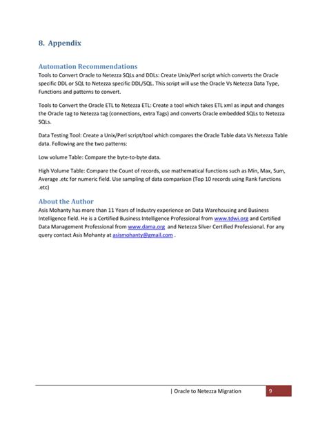 Oracle To Netezza Migration Casestudy PDF