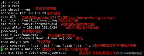 Rsync远程同步andinotify监控监控rsync同步情况 Csdn博客