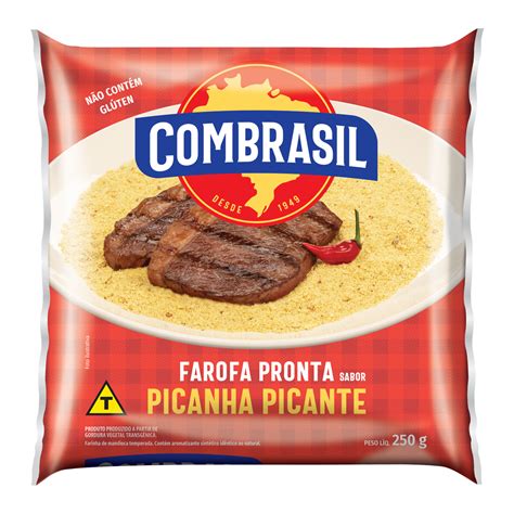 Farofa Pronta Milho Combrasil