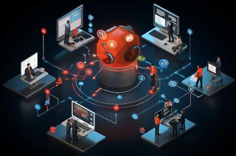 Premium Photo Isometric Data Security